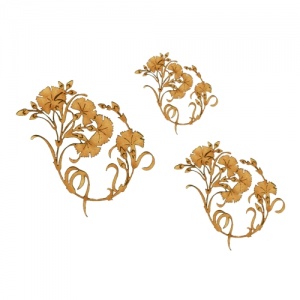 Art Deco & Nouveau Wood Shape - Floral Ornament Style 29